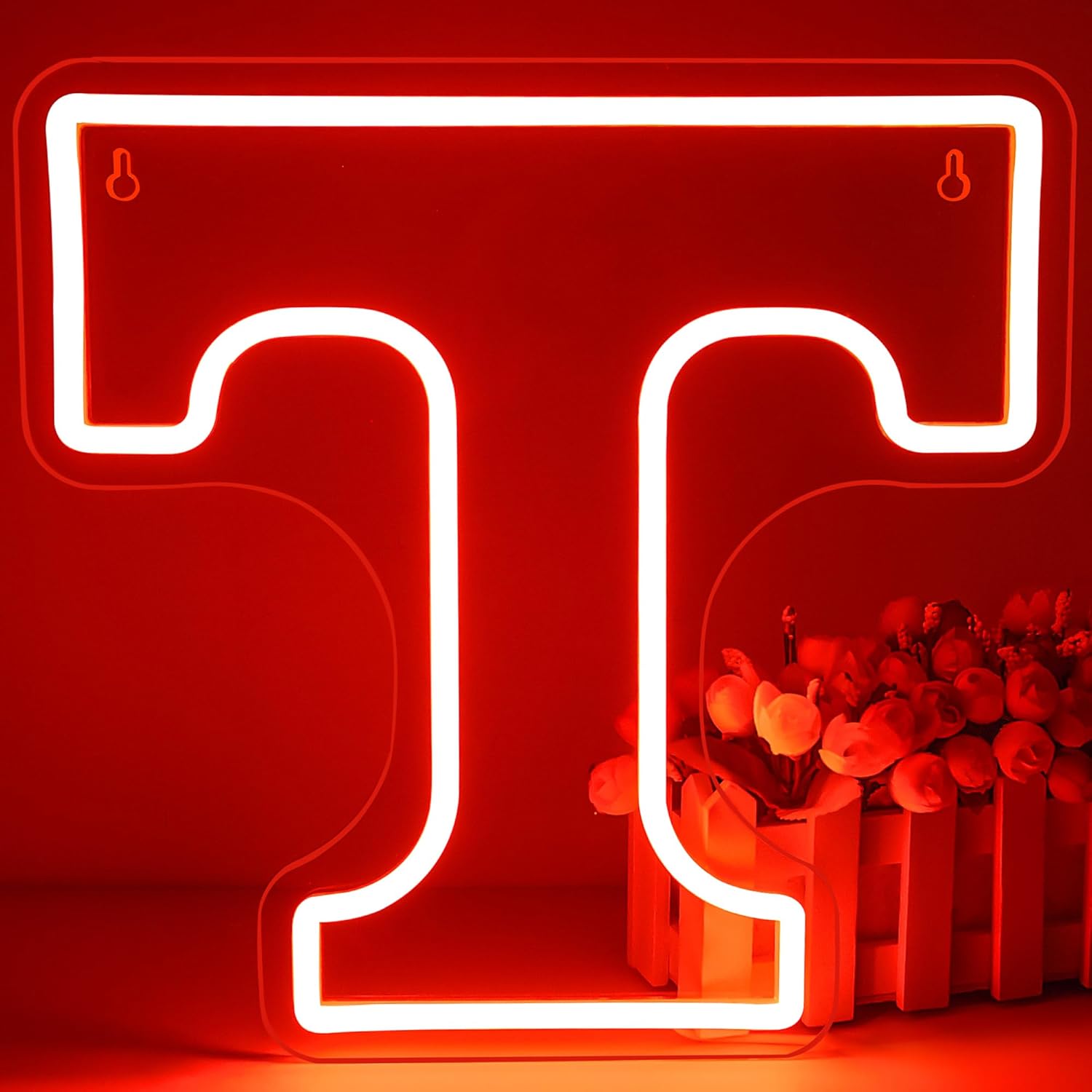 Tennessee Neon Sign for Wall Decor,College T Neon Led Sign for Bedroom ...