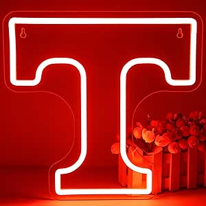 Tennessee Neon Sign for Wall Decor,College T Neon Led Sign for Bedroom ...