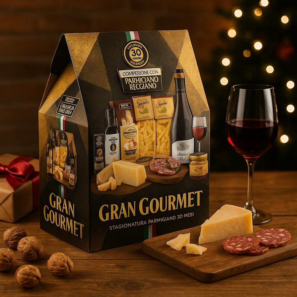 Cesto Regalo Gran Gourmet 9 Pezzi – Selezione di Prodotti Tipici ...