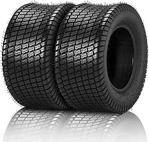 Amazon.com: TUFFIOM 26x12.00-12 Lawn Mower Tires Set of 2, 4PR Turf Tire Lawn & Garden Tires for ...