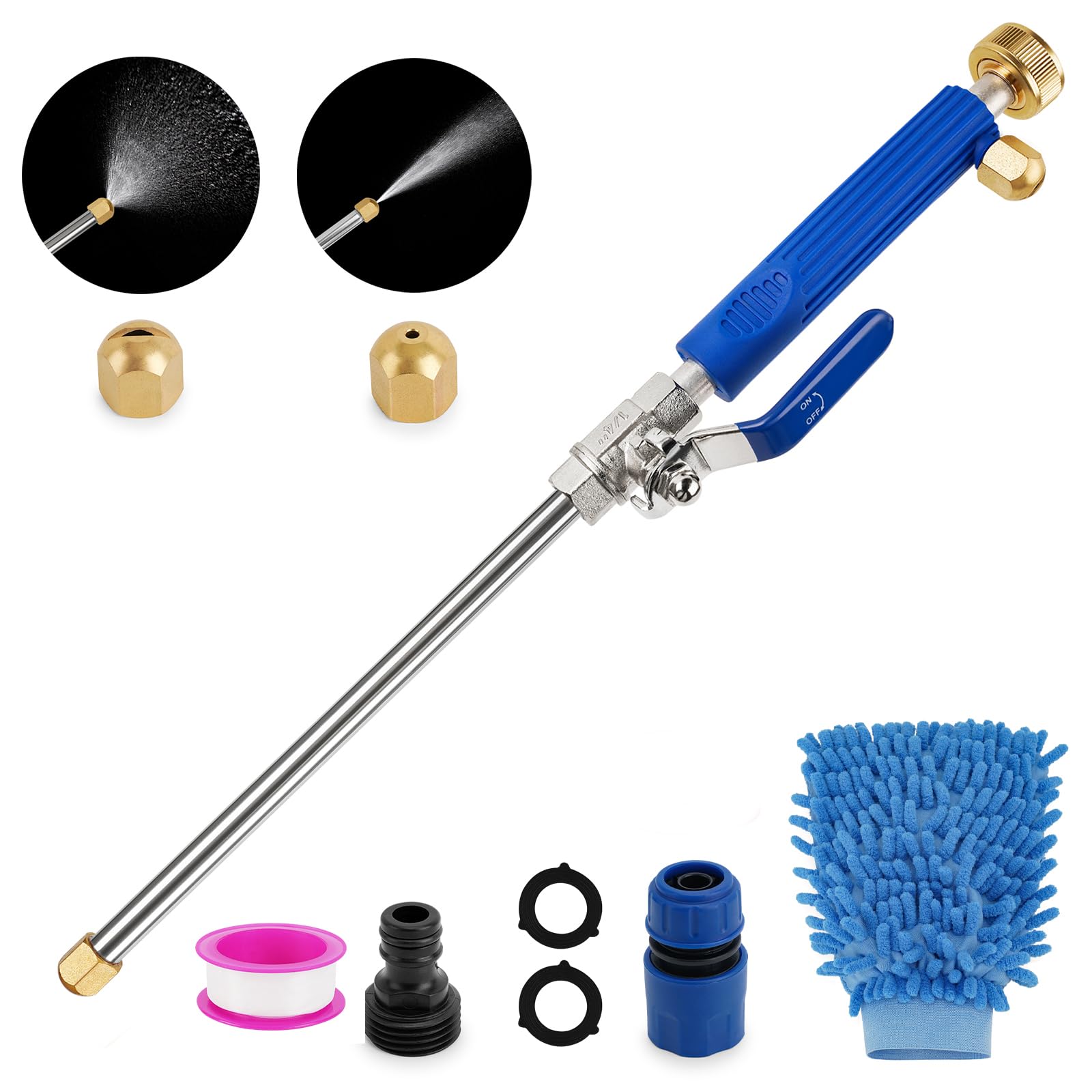 Amazon.com: 2-in-1 High Pressure Power Washer Wand,Laopypor Watering ...