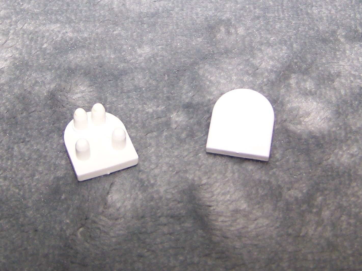 Amazon.com: Poly/Vinyl Shutter End Caps- Variety # 1 : Tools & Home ...