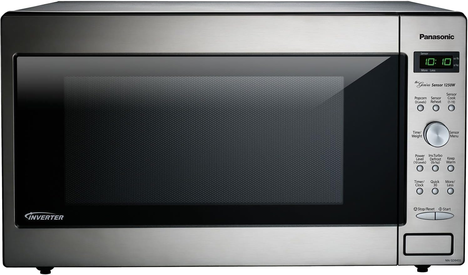 Amazon.com: Panasonic Microwave Oven NN-SD945S Stainless Steel ...