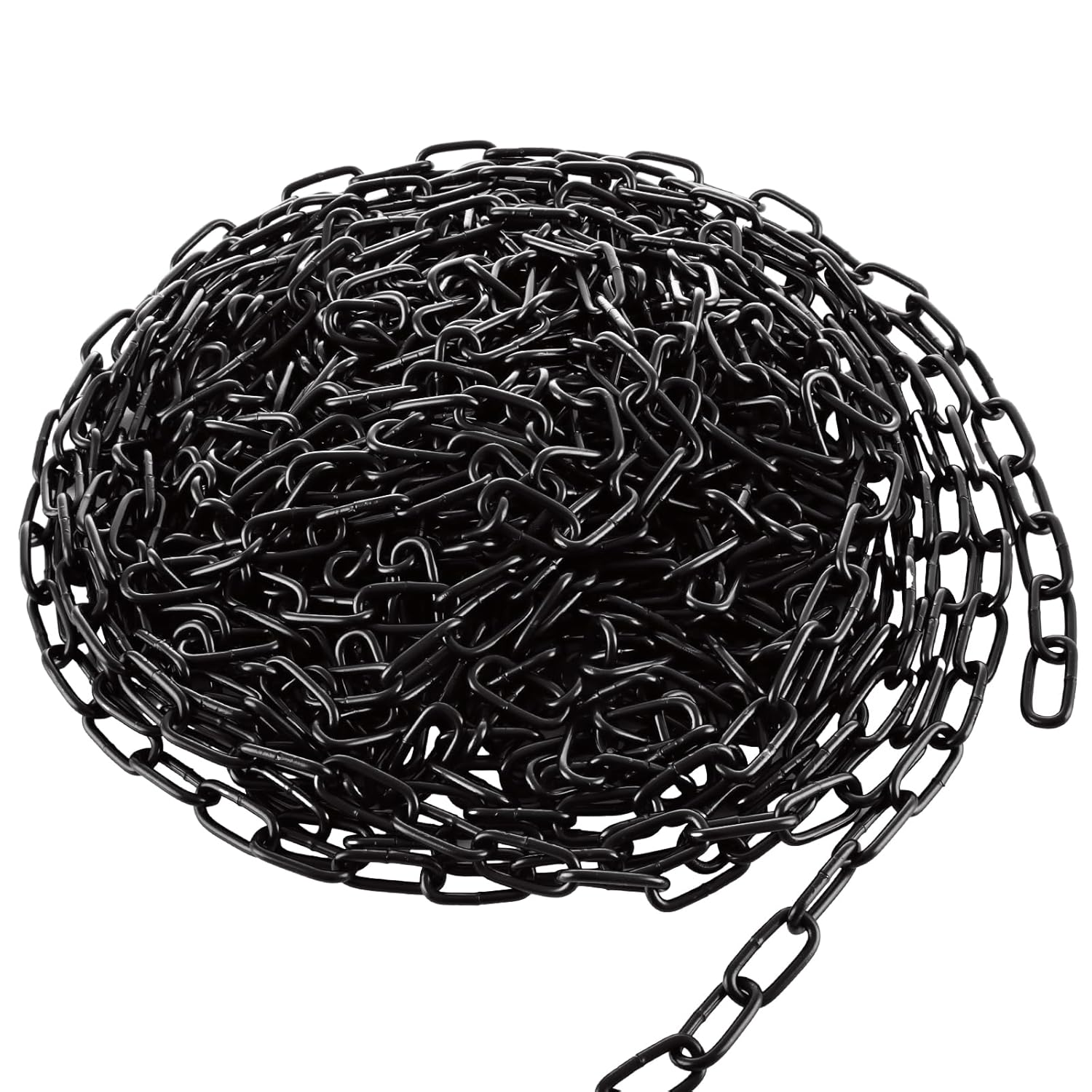 Amazon.com: AKOLAFE 3/32" Black Chain Link 39 ft Long Decorative Chain ...