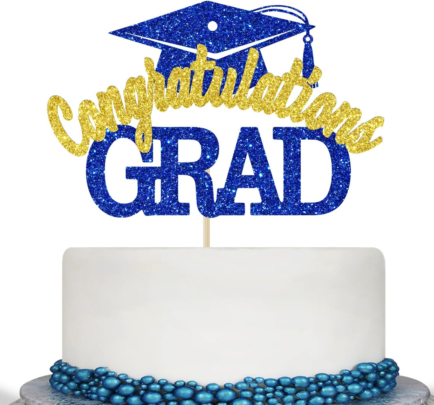 Amazon.com: Congratulations Grad Cake Topper, Congrats Grad Cake ...