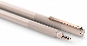 HumanCentric Minimalist Luxury Metal Pen - Alt Pen Premium Ball Point ...