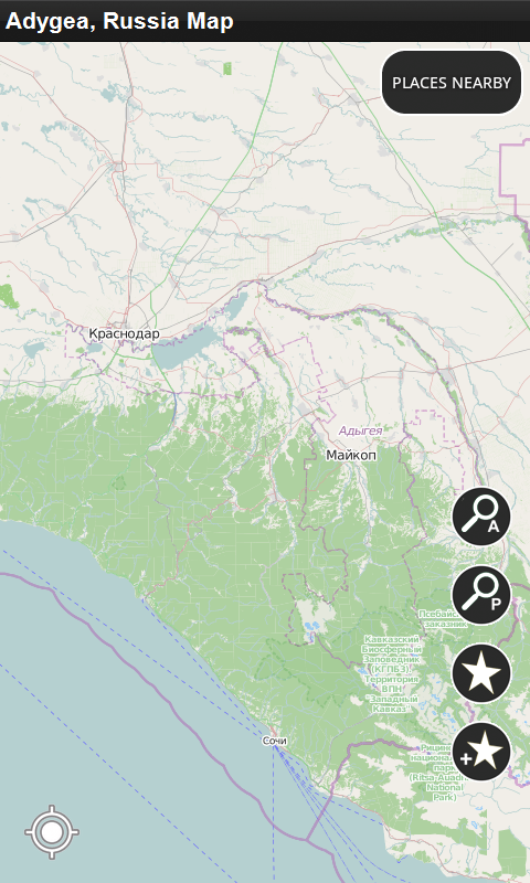 Adygea, Russia - Offline Map - App on Amazon Appstore