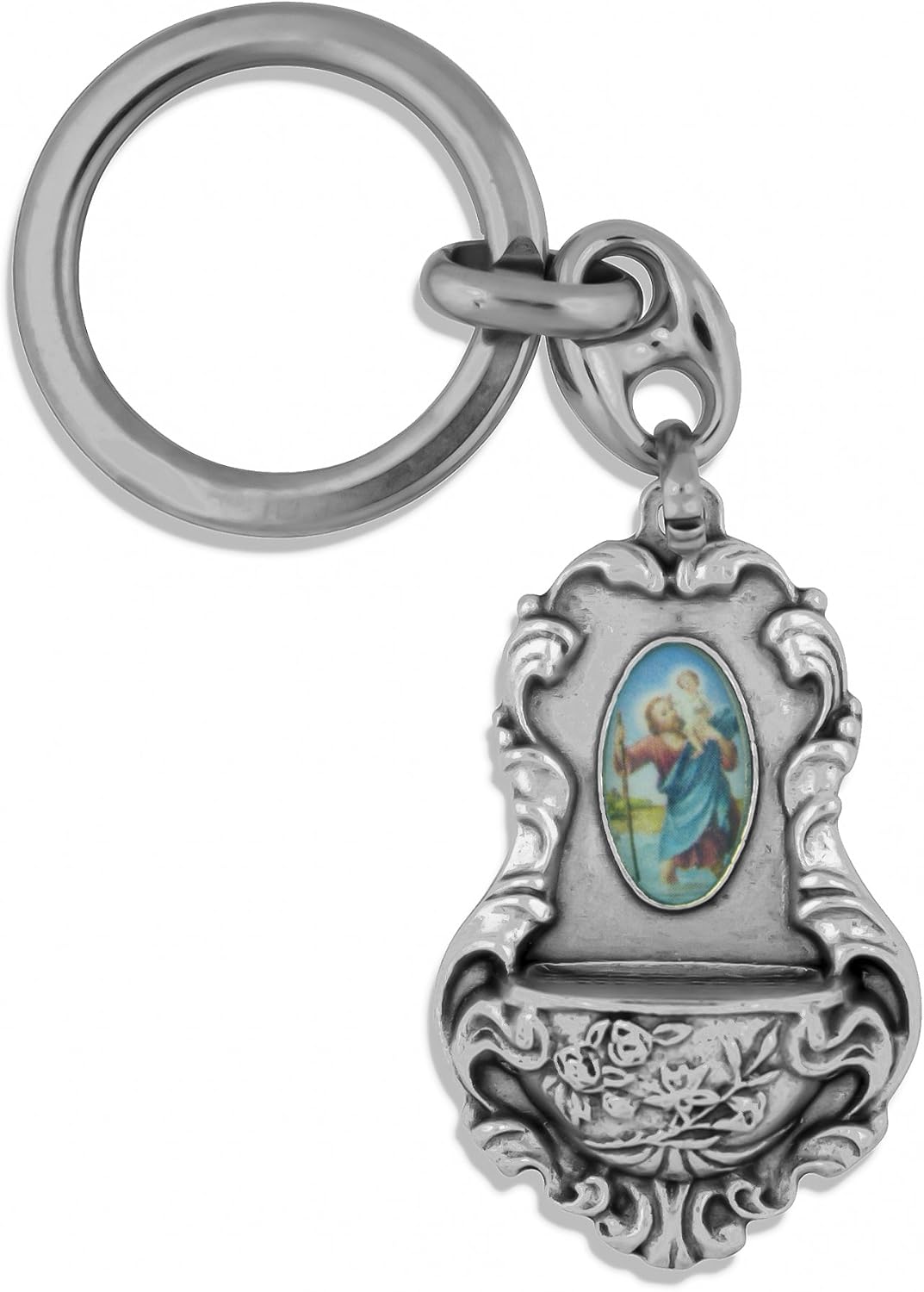 Venerare Ornate Catholic Key Chain (Saint Christopher) at Amazon Men’s ...