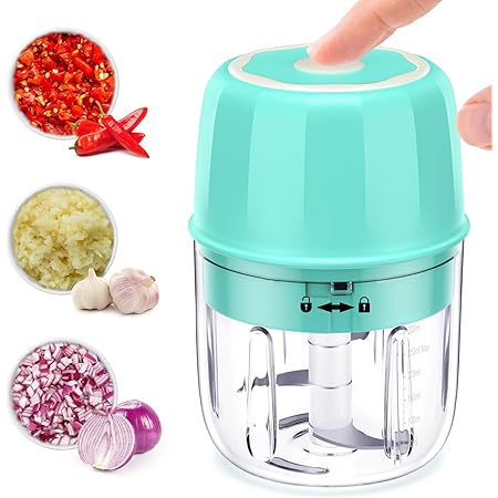 Amazon.com: Rechargeable Portable and Cordless Mini Food Processor ...