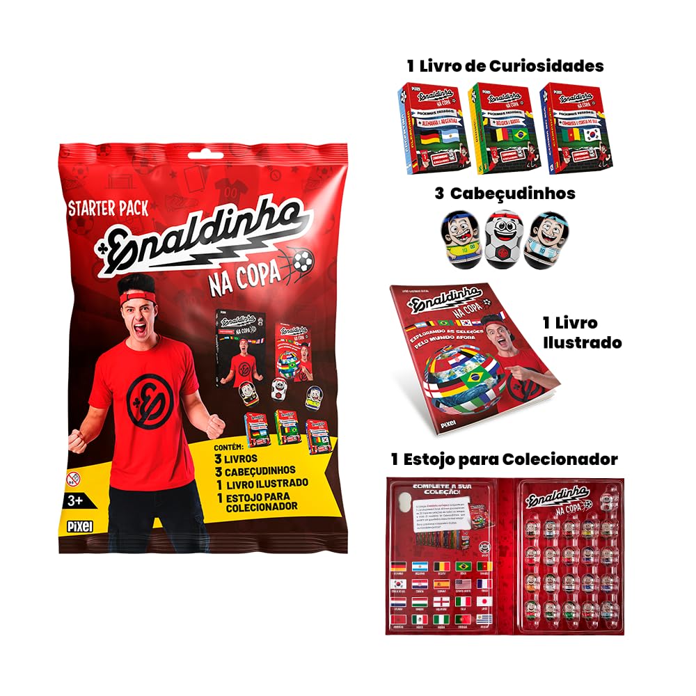 Enaldinho na Copa: Starter Pack : Enaldinho: Amazon.com.br: Livros