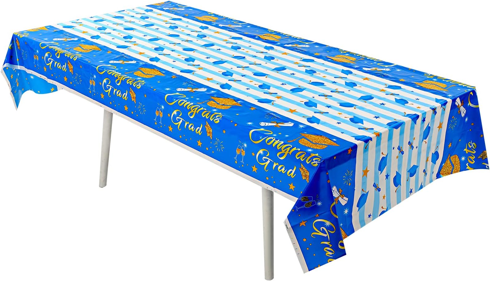 Amazon.com: 2024 Graduation Decorations, 3PCS Blue Graduation ...