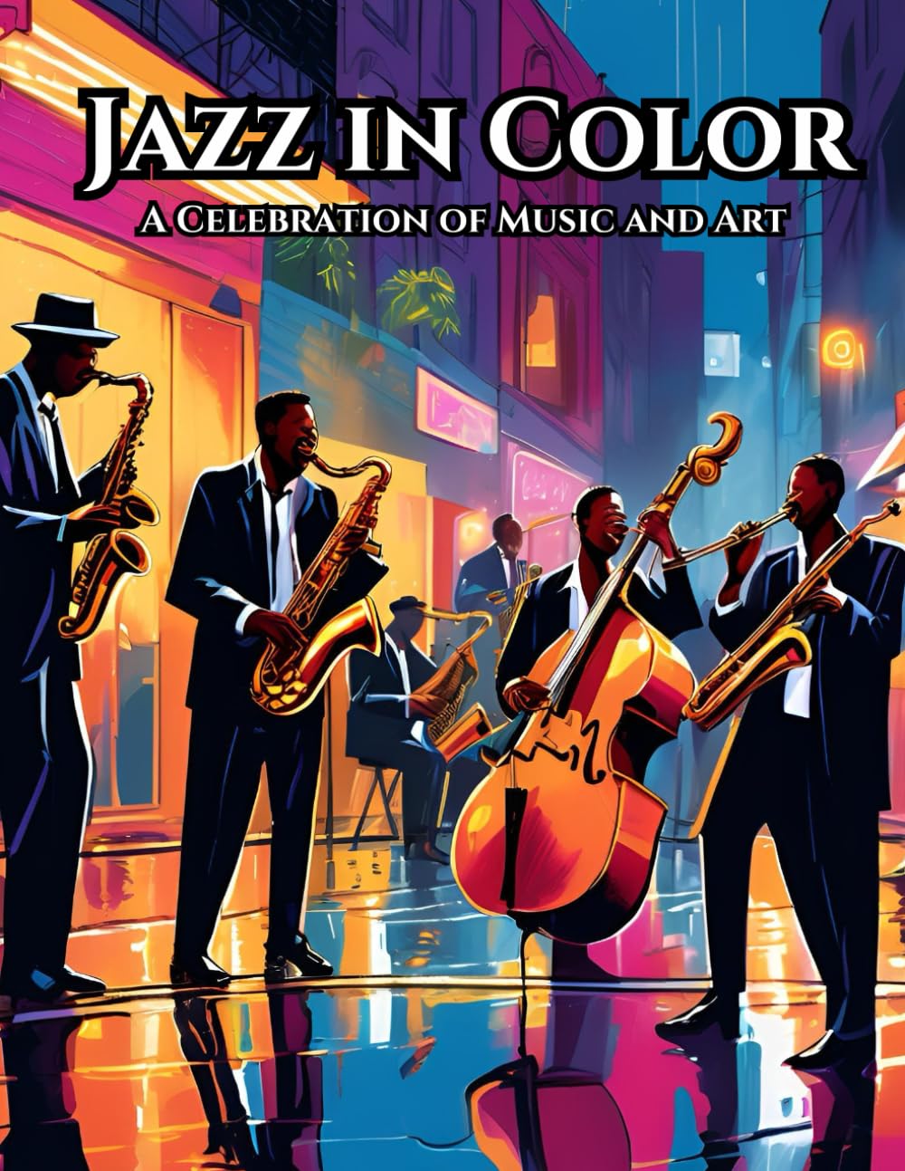 Jazz in Color: A Celebration of Music and Art: Harper, Amani ...