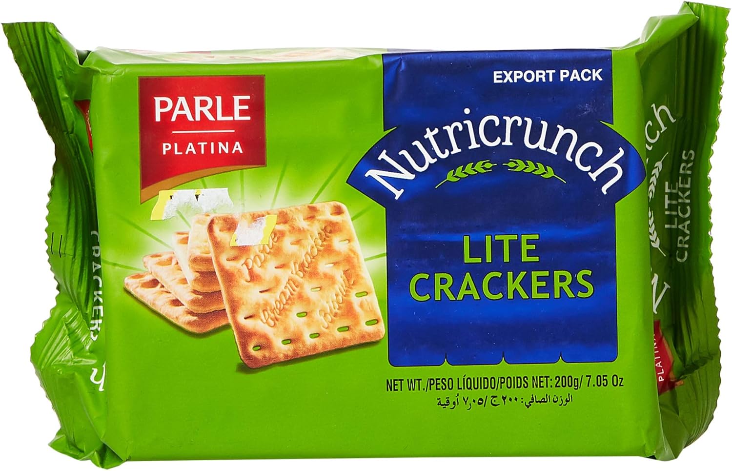 Parle Nutricrunch, Lite Cream Crackers Biscuits, 200 gm: Buy Online at ...