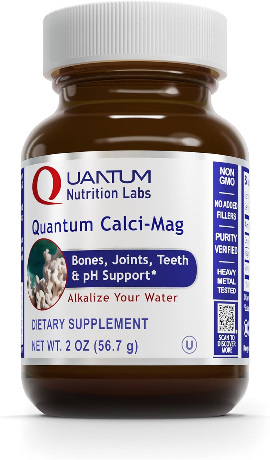 Amazon.com: Quantum Nutrition Labs Quantum Calci Mag Powder Supplement ...