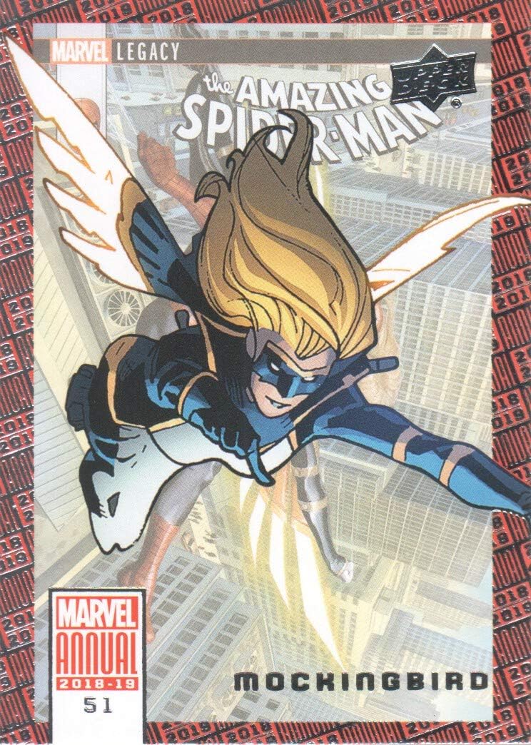 Amazon.com: 2018-19 Marvel Annual Trading Cards #51 Mockingbird : Toys ...
