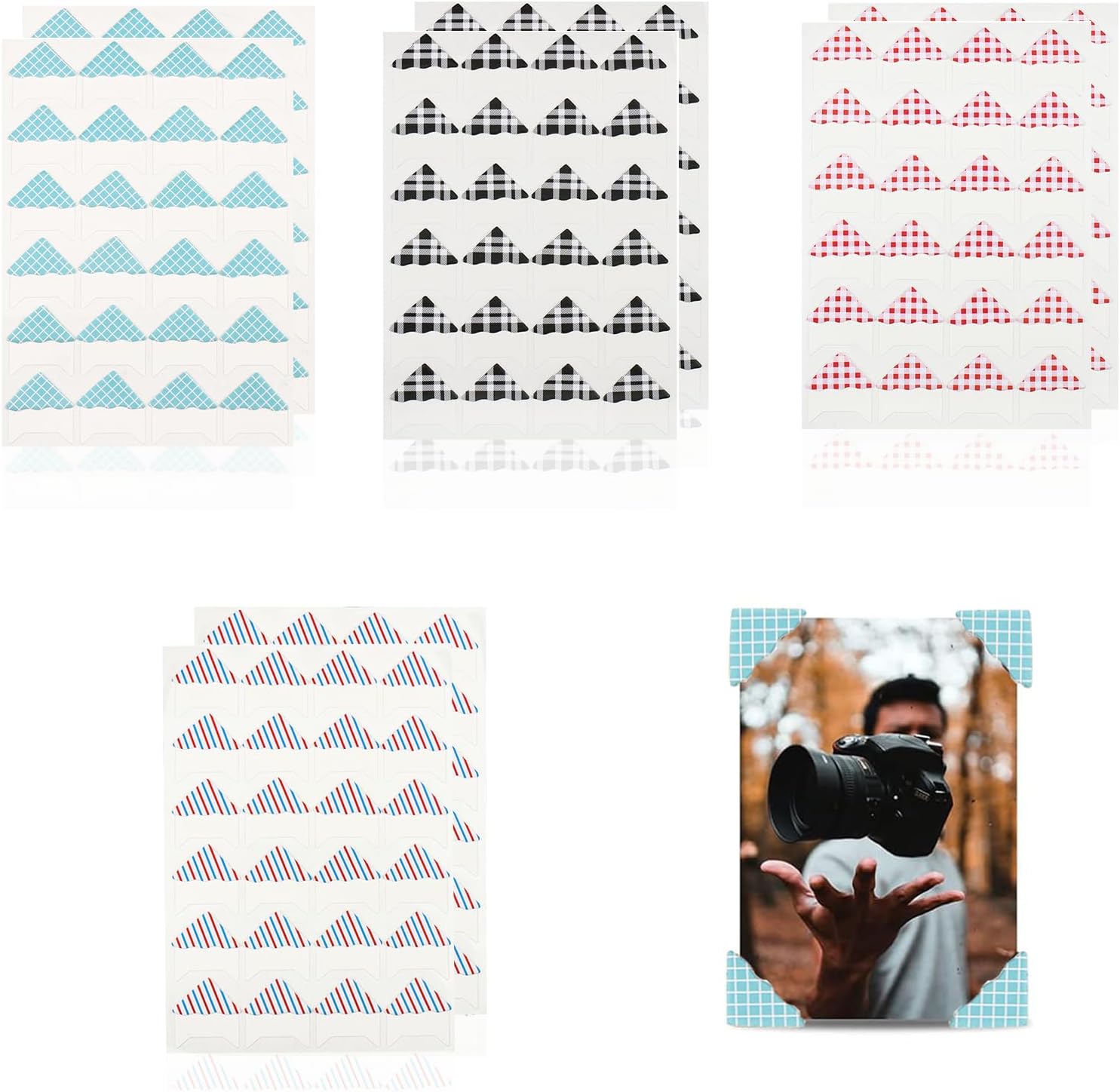 Photo Corners, Self Adhesive Photo Mount Corners Sticker Picture ...