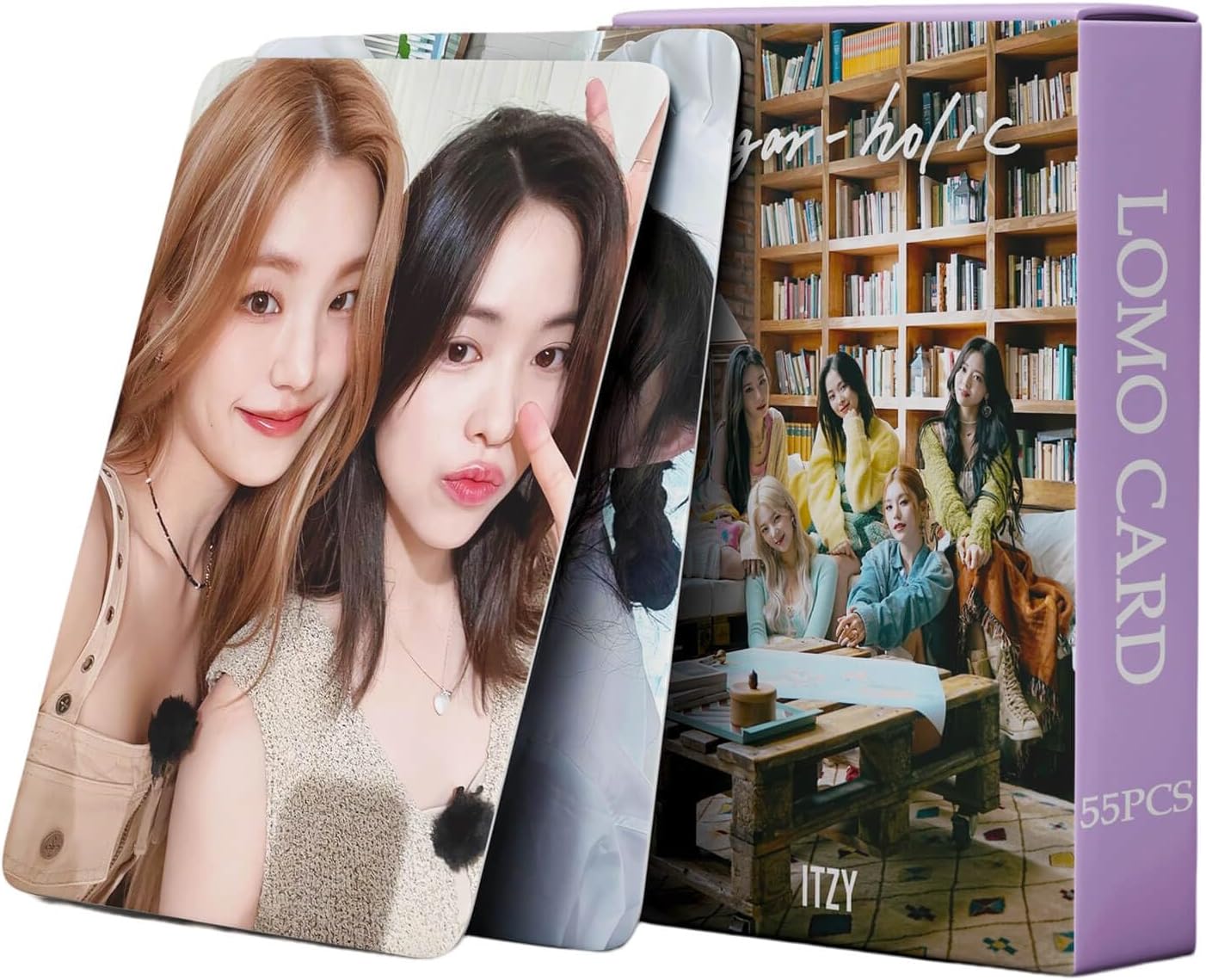 Amazon.com: PYAJUU Itzy Photocard 55pcs Itzy Sugar-holic Photocard Kpop ...