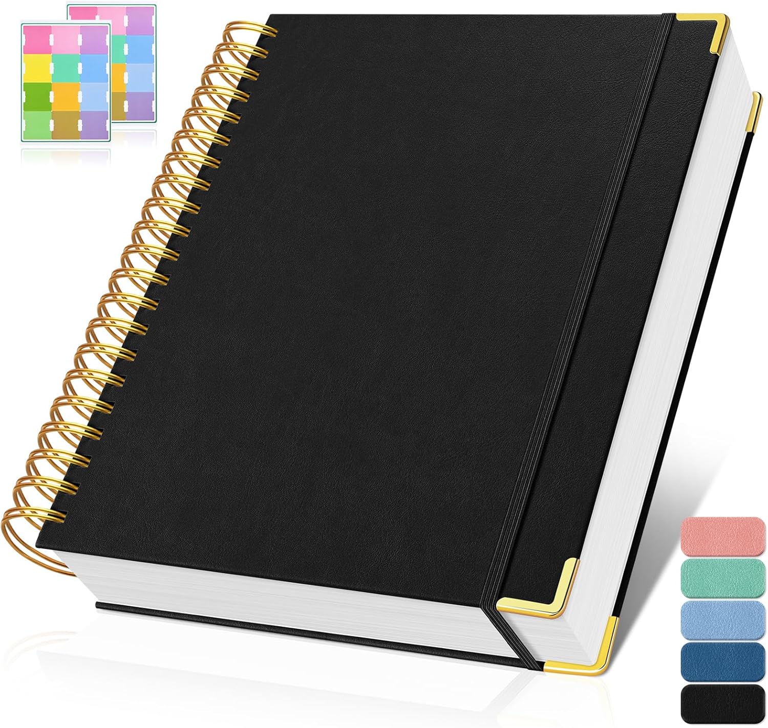 Amazon.com : Graph Paper Notebook, Spiral Grid Notebook, Hardcover ...