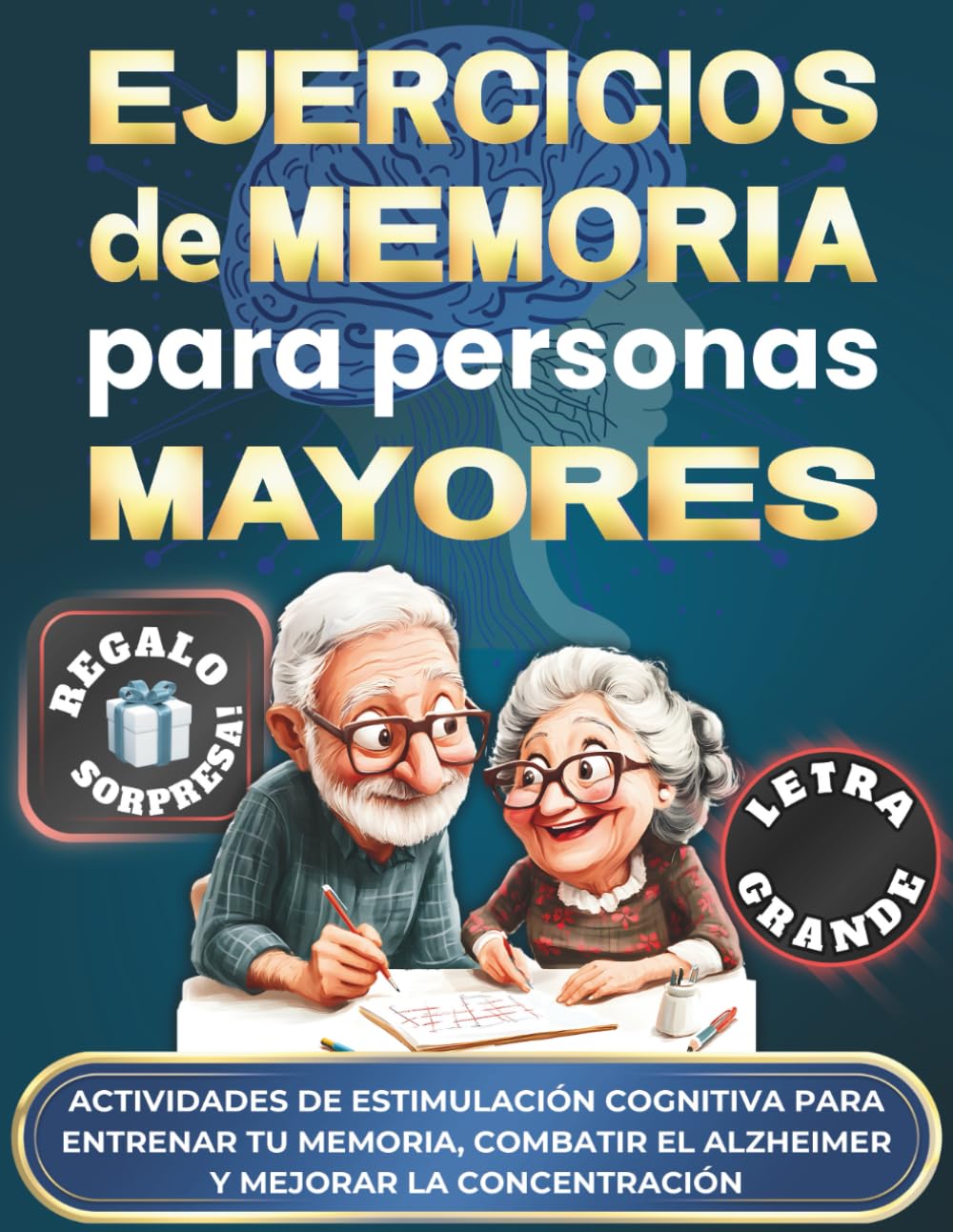 Amazon.com: Ejercicios de Memoria para Personas Mayores: Actividades de ...