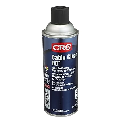 Amazon.com: CRC Cable Clean RD High Voltage Cleaner 02150 – 16 Wt Oz ...
