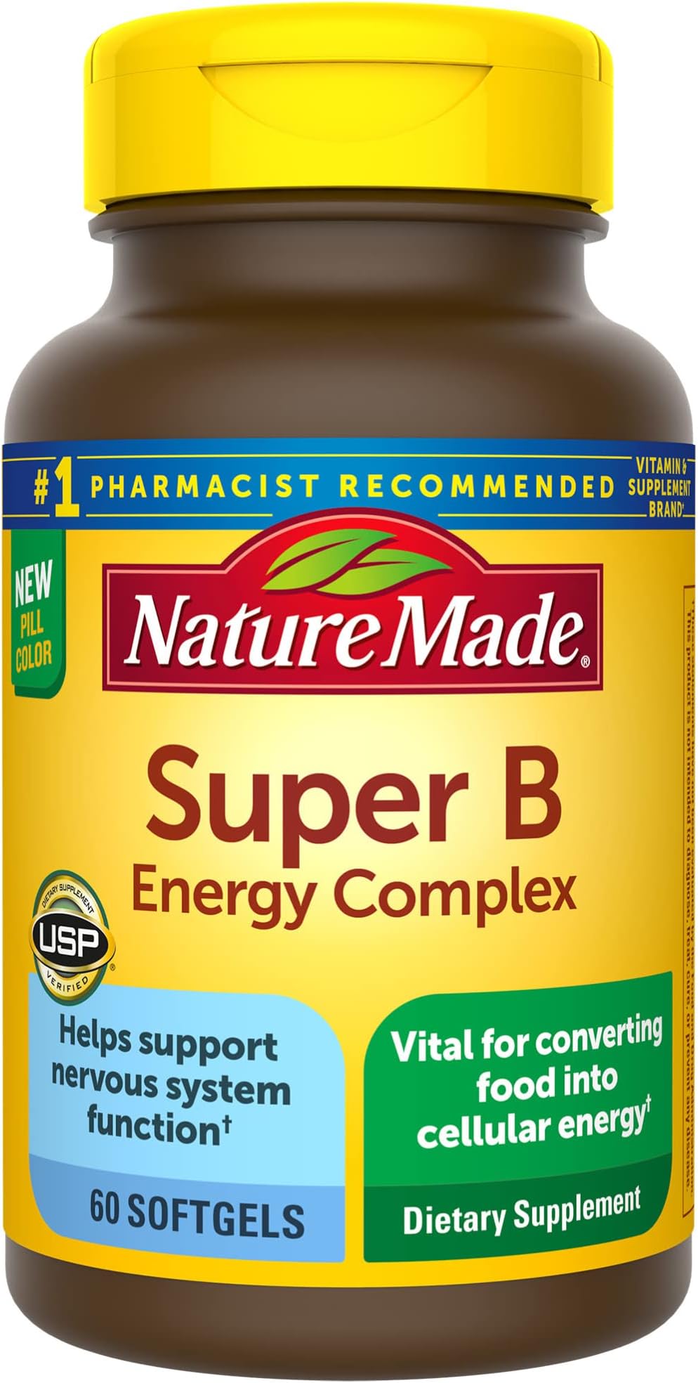 Amazon.com: Nature Made Super B Energy Complex, Dietary Supplement for ...
