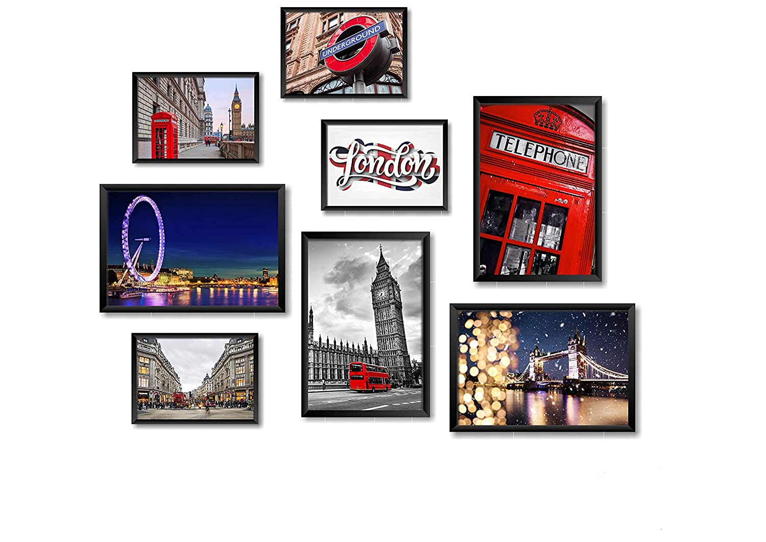 PAPER PLANE DESIGN Framed Posters For Home Decoration Living Room ...