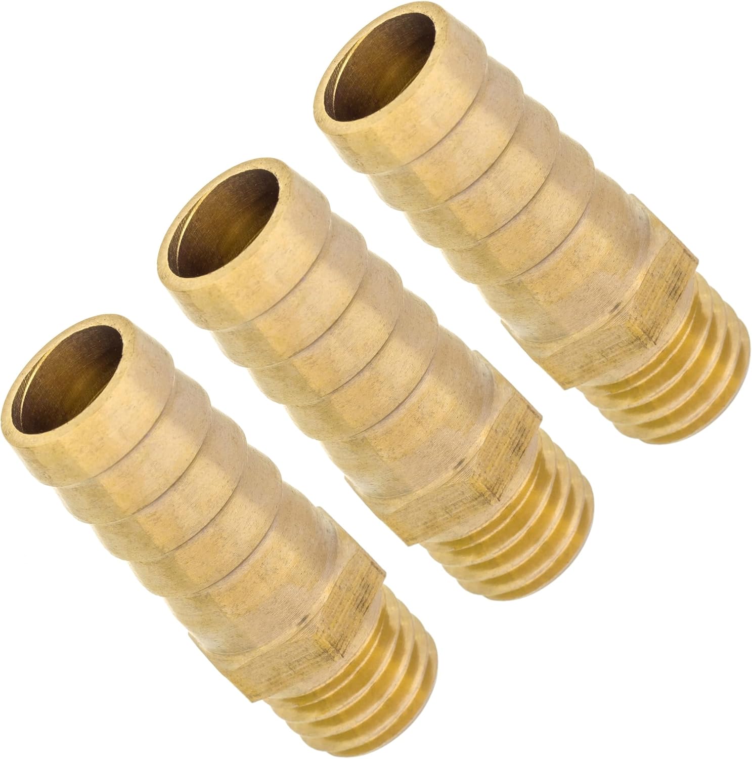 Amazon.com: HALLMERS 3pcs Brass Barbed Fitting M12x1.75 Male Thread x ...