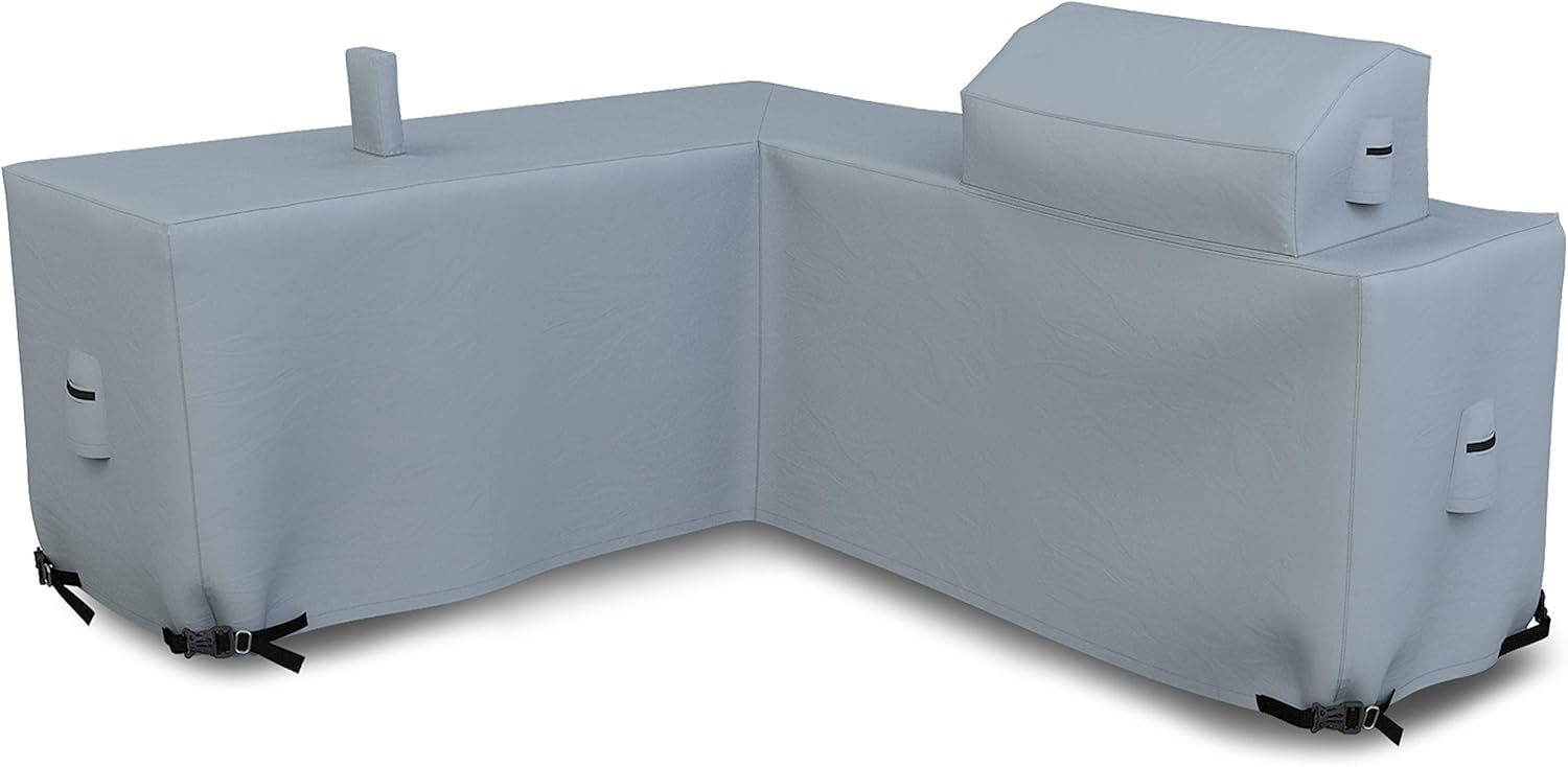 Amazon.com : Outdoor Kitchen Cover 18 Oz Waterproof - Right - Customize ...