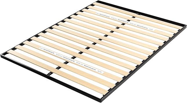 Amazon.com: Mellow Metal Wood Slats Bunkie Board, King, Black : Home ...