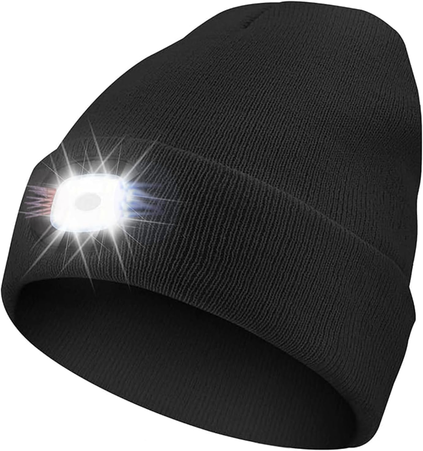 Amazon.com: Beanie with Light, Unisex Hat with Light, 3 Modes ...