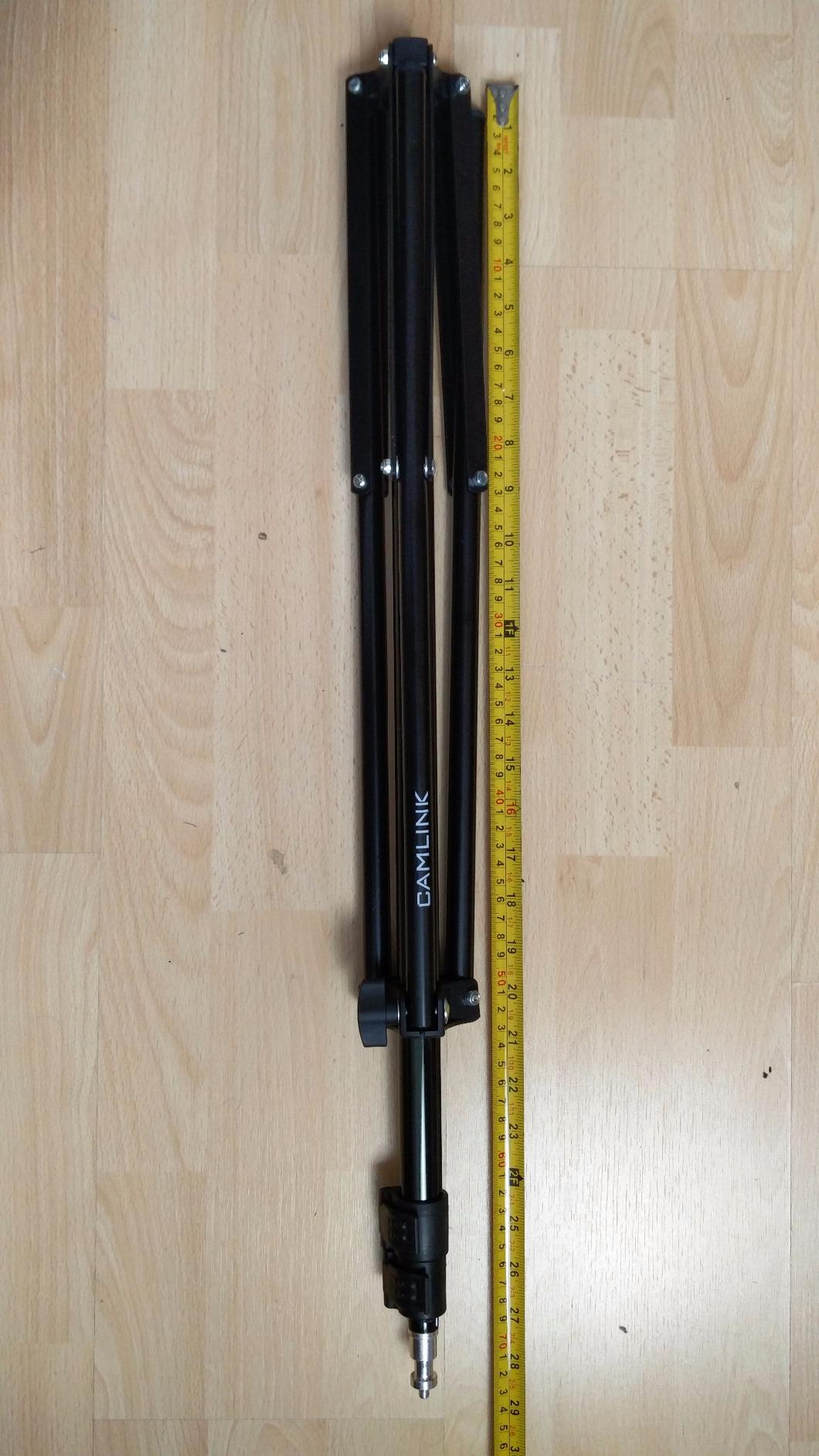 PAIR OF Professional Studio Photo Light/Lighting/Lamp Stand Stands ...