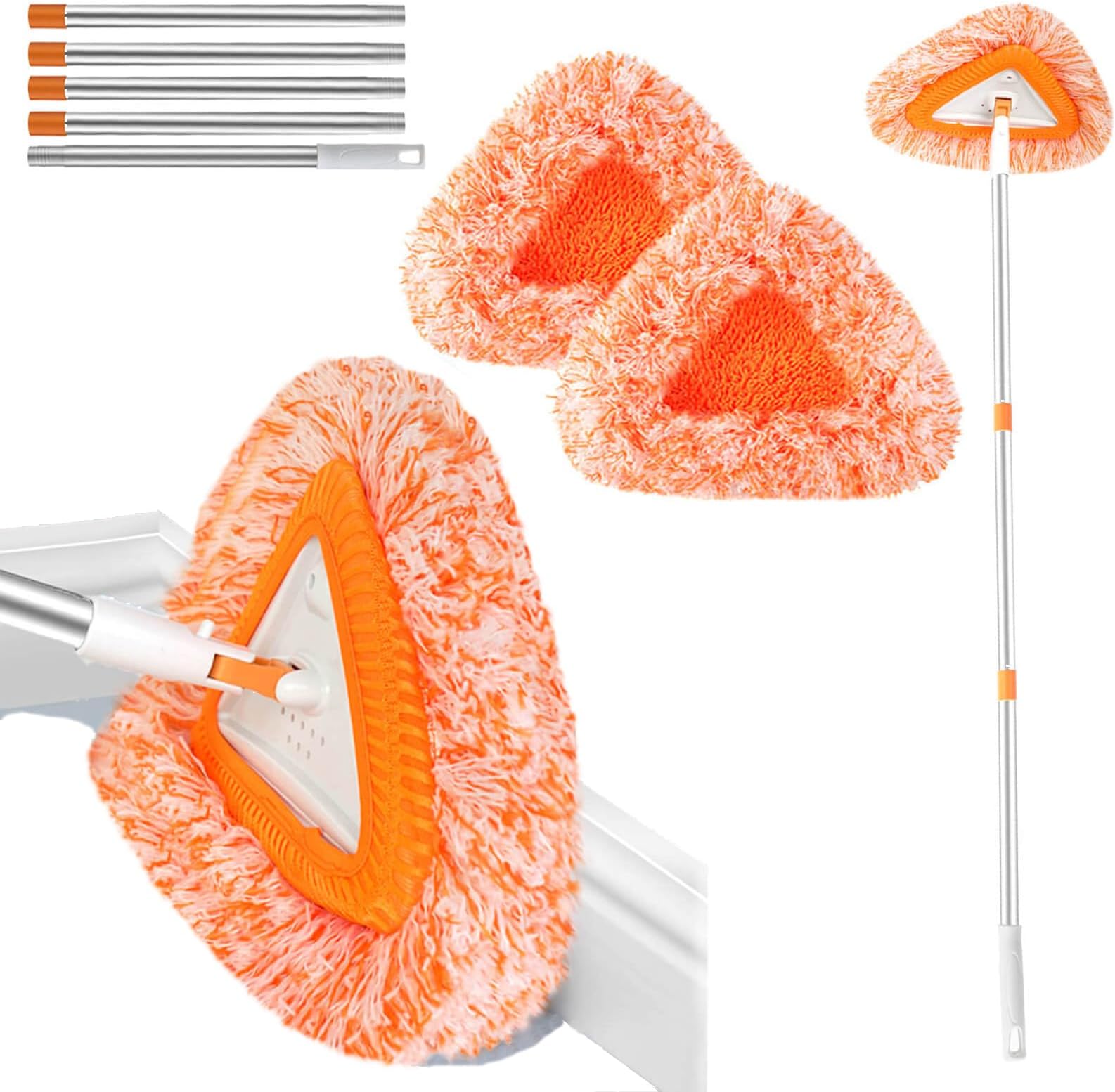 Amazon.com: Novellaire Baseboard Cleaner Tool with Handle (79"), 2 ...