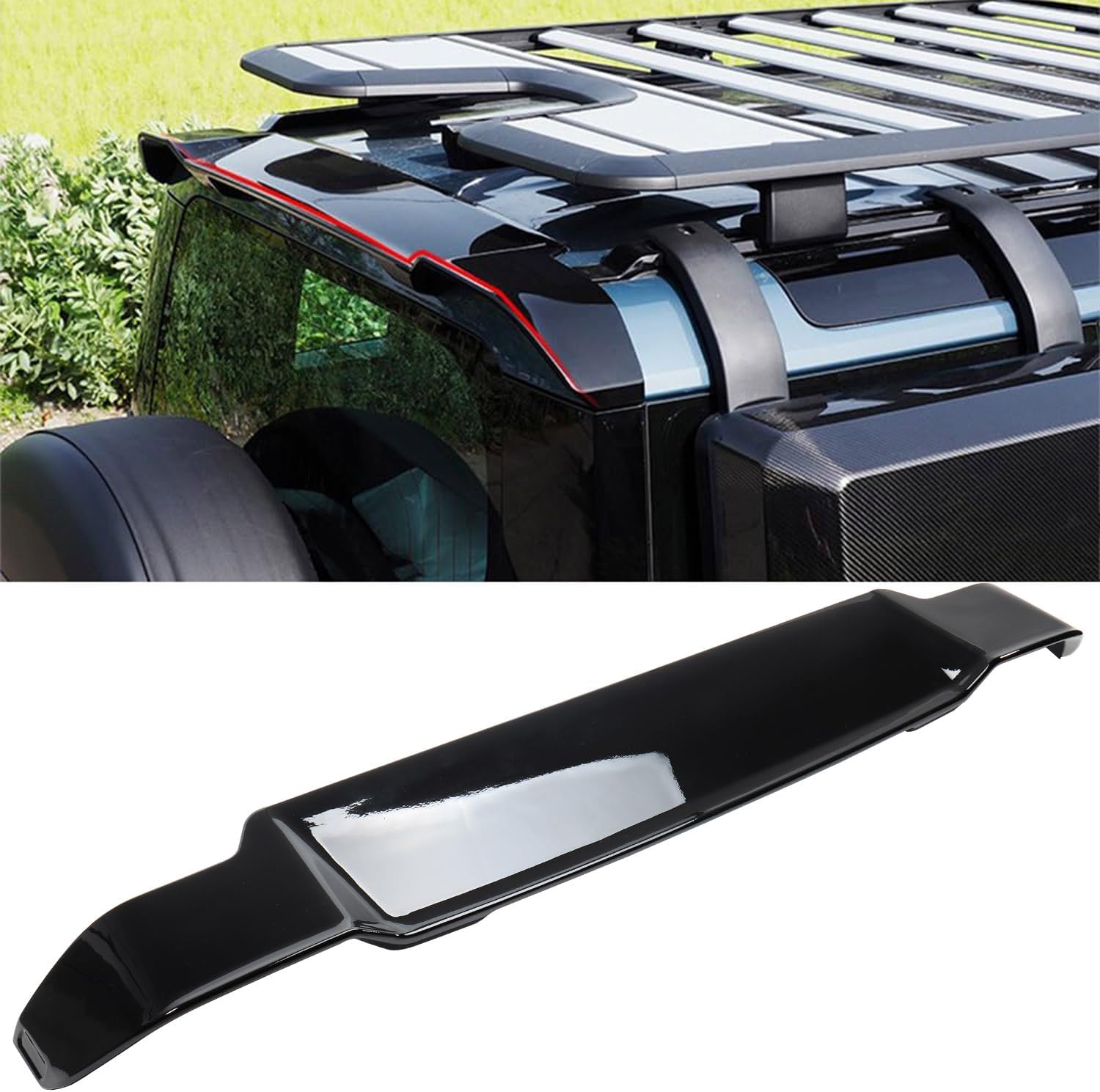 Amazon.com: Rear Spoiler for Land Rover Defender 90 110 130 2020-2025 4 ...