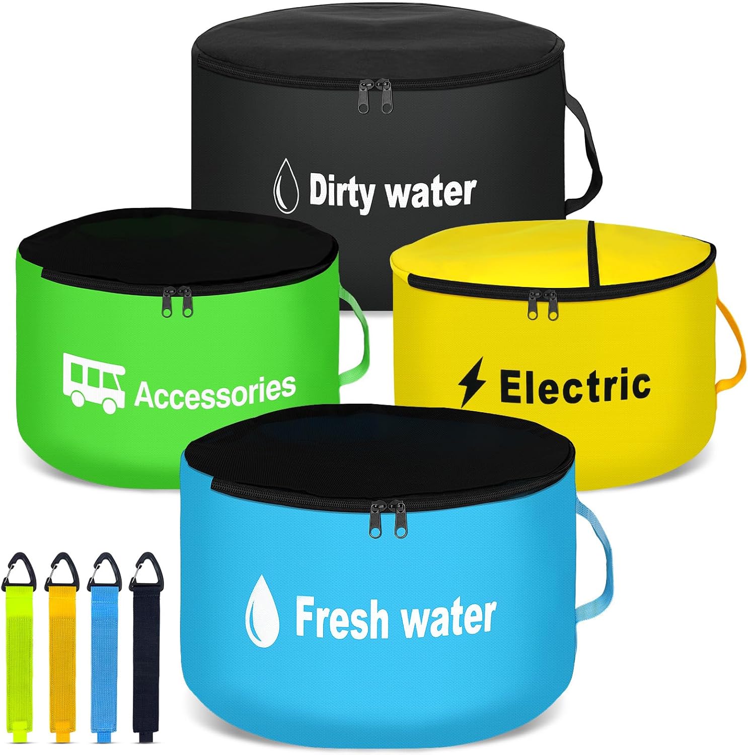 Amazon.com: Boslla RV Sewer Hose Storage Bag, 4 Pack Waterproof RV ...