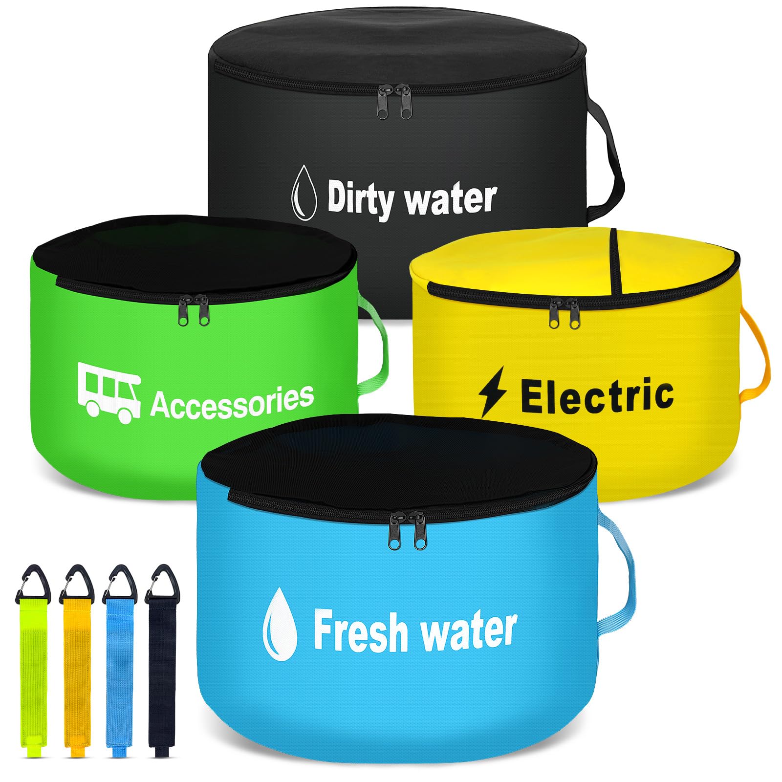 Amazon.com: Boslla RV Hose Storage Bag, 4 Pack Waterproof RV Hose Bags ...