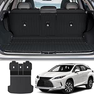 Amazon.com: BEEGROW Cargo Liner Seat Back Covers for 2016-2022 Lexus ...