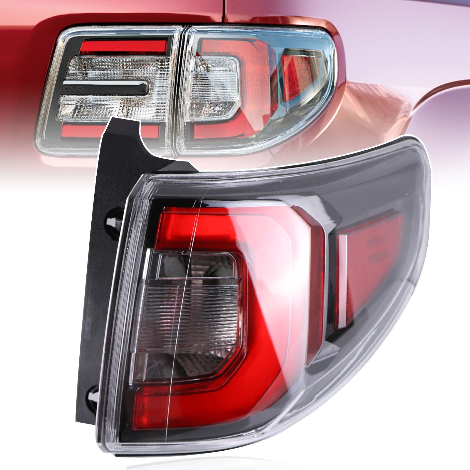 Amazon.com: Autoverve Tail Lights Fit GMC Acadia Denali SLE SLT LE 2013 ...