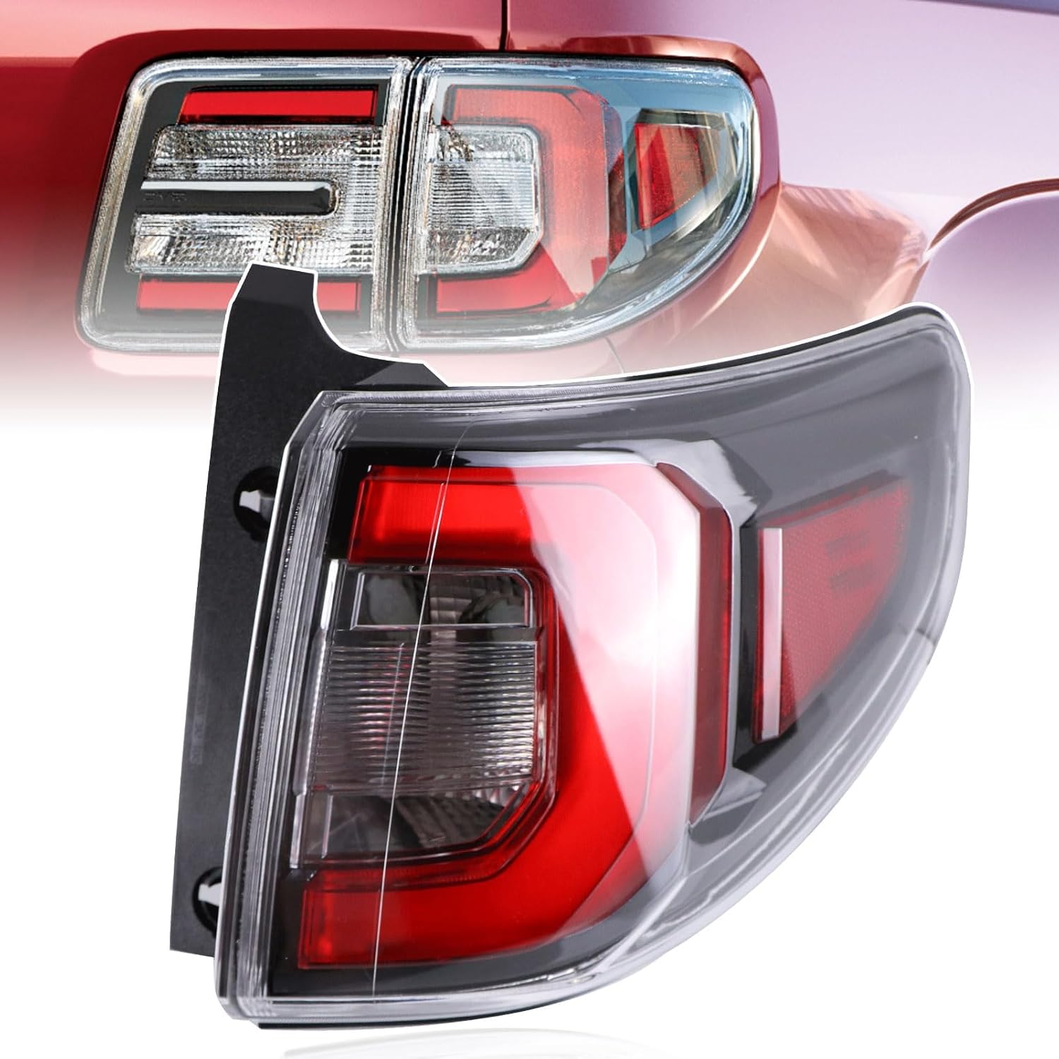 Amazon.com: Lochnchn Tail Lights Compatible with GMC Acadia 2013-2016 ...