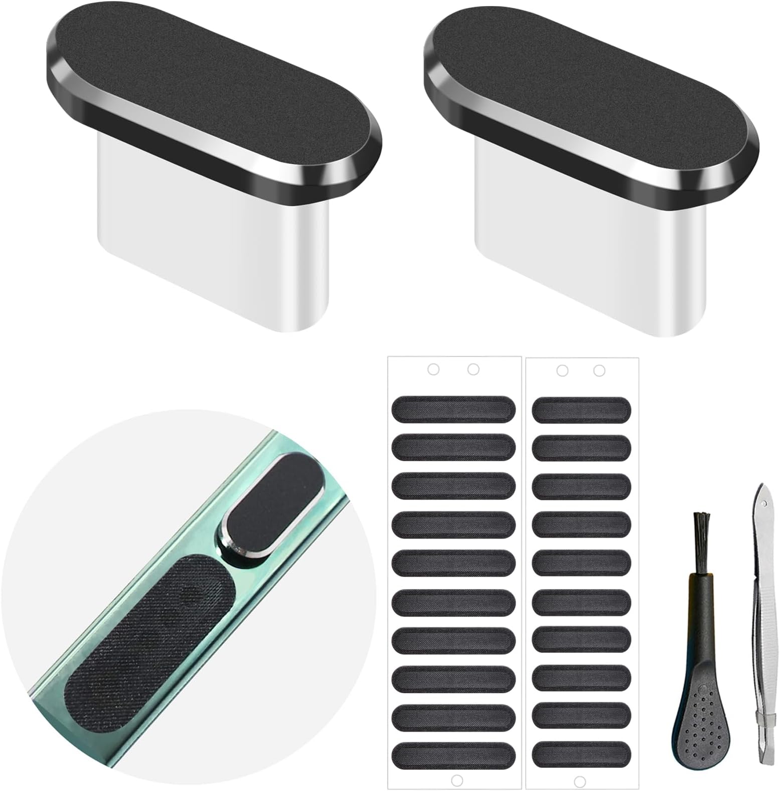 Amazon.com: USB C Dust Plug, Type C Anti Dust Cover Protector Cap with ...