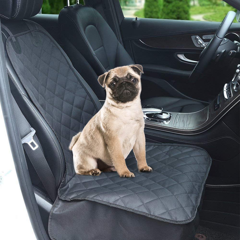 Dog Car Front Seat Cover, Waterproof & Non-Slip Pet Car Seat Protector ...