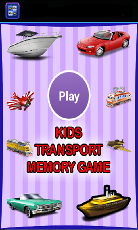 Kids Transport Memory Game - App on Amazon Appstore