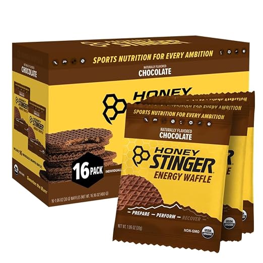 Amazon.com : Honey Stinger Organic Chocolate Waffle, Energy Stroopwafel ...