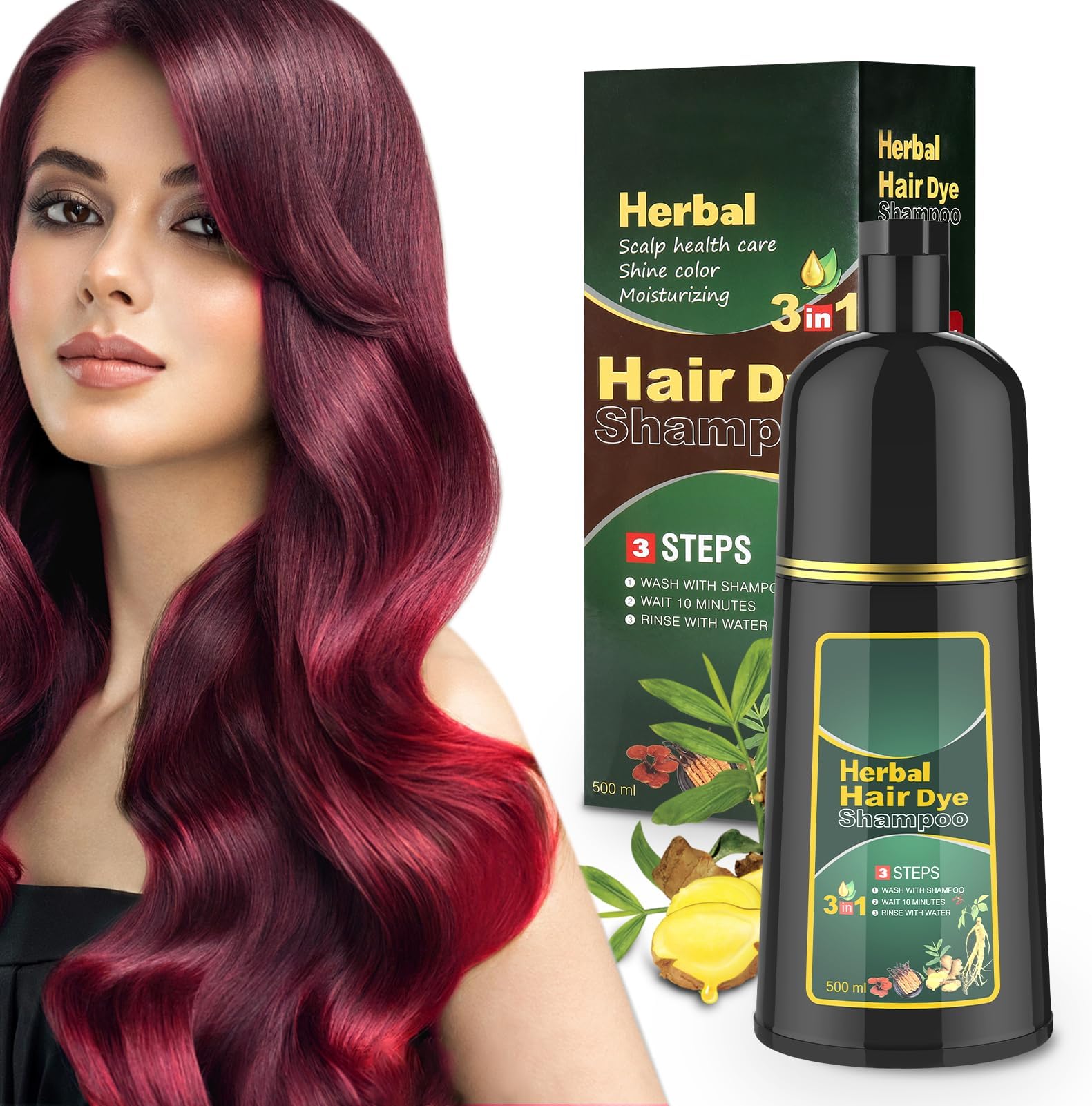 Amazon.com : COSMOCOS REDFLO HAIR SHAMPOO 700 ml / 23.6 fl oz : Beauty ...