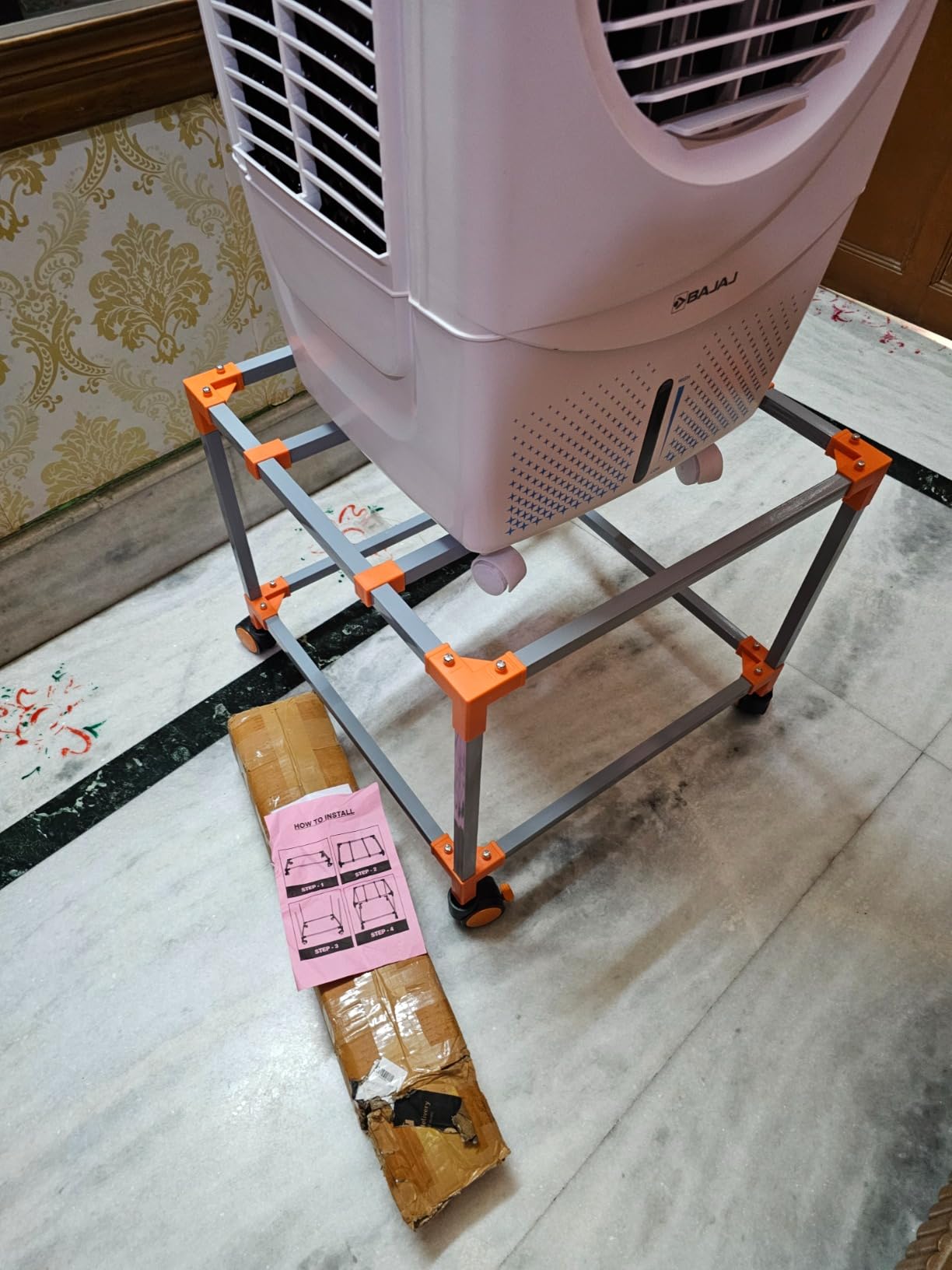 PM Air Cooler Trolley/Stand with 360 Degree movable wheels Anti Rust ...