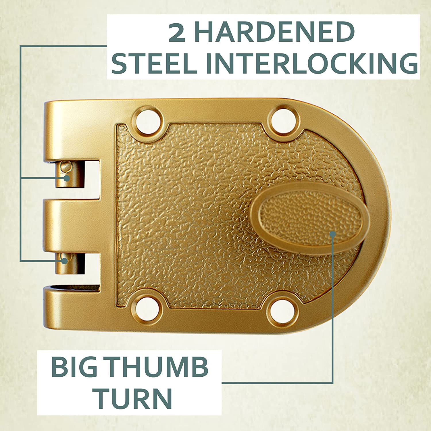 Snapklik.com : NU-SET Lock Jimmy Proof Style Inter Locking Single ...