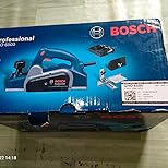 Bosch GHO 6500 Electric Planer, 650W, 2.6 mm Depth, 82 mm Width, 16,500 rpm, Optimized Air Flow ...