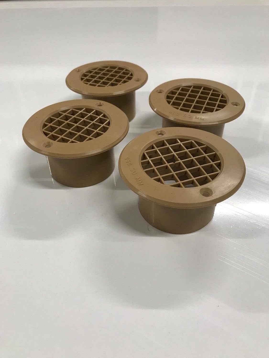 75Mm Beige Gas/Lpg Drop Vent Floor Vent, Camper Van, Caravan, Motorhome ...