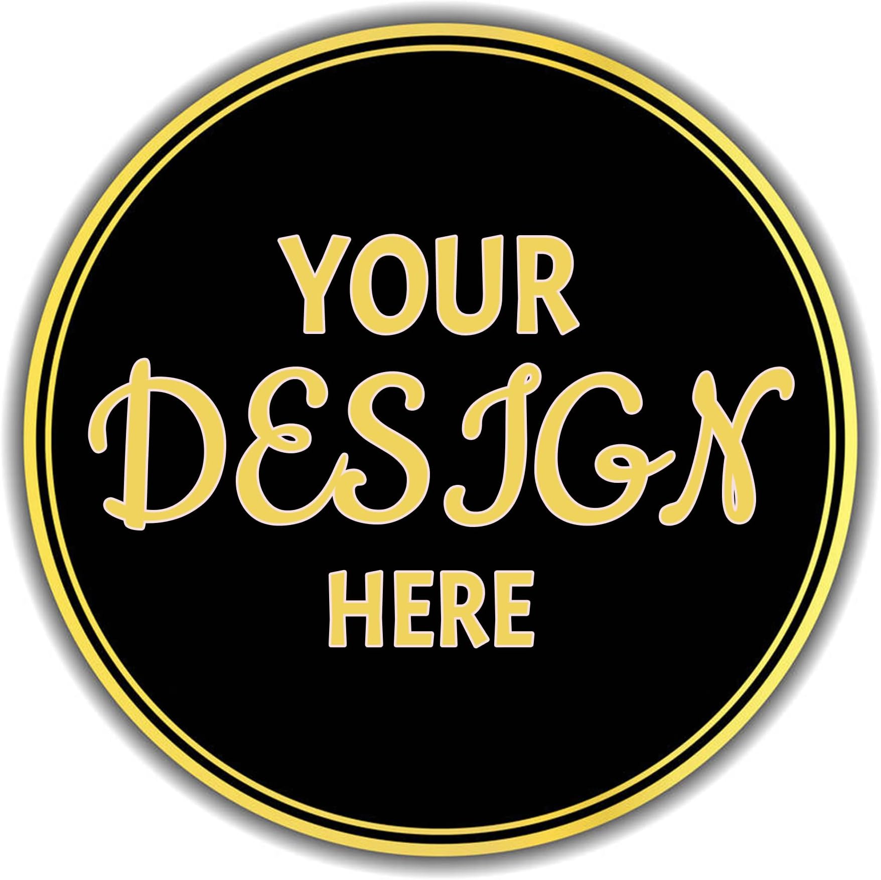 100pcs Custom Stickers Personalized Label Stickers Customized Logo Labels Custom Design Your Own ...
