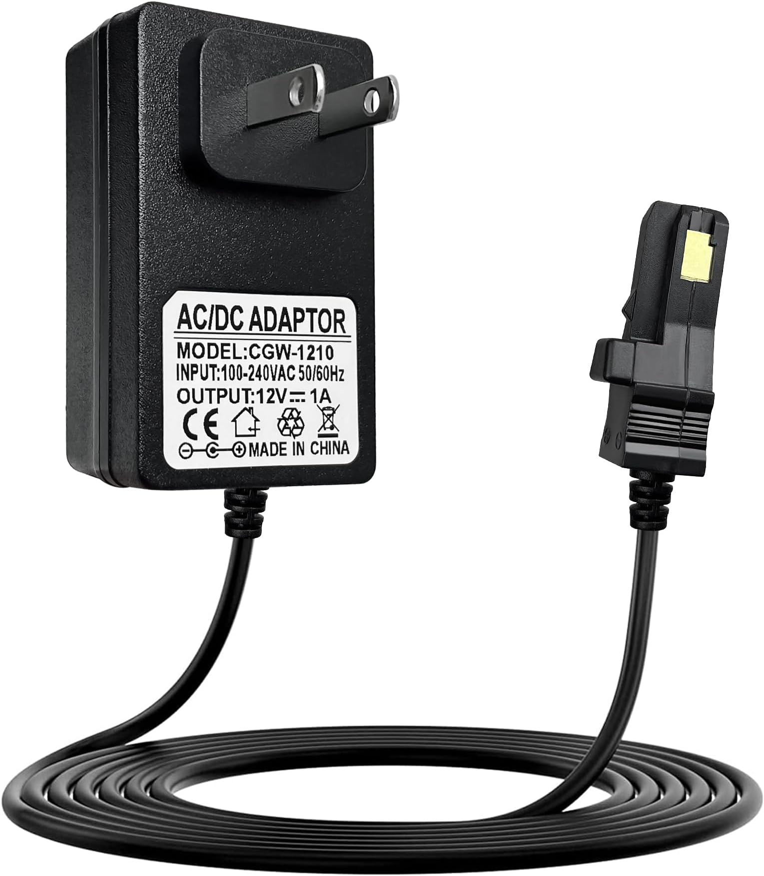 Amazon.com: SafeAMP 12-Volt Charger for Power Wheels Gray Battery and ...