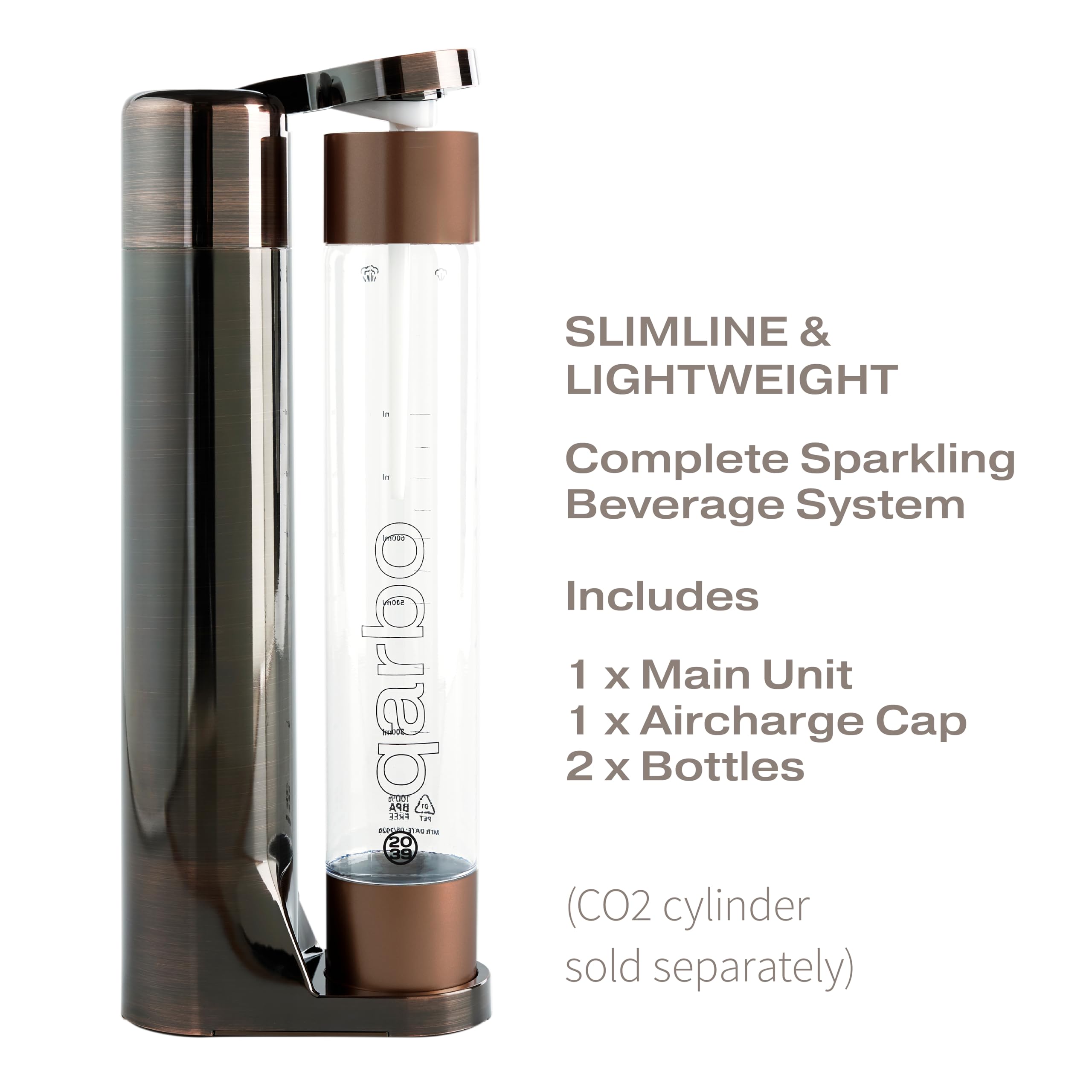Snapklik.com : Twenty39 Qarbo CLASSIC Sparkling Water Maker Machine ...